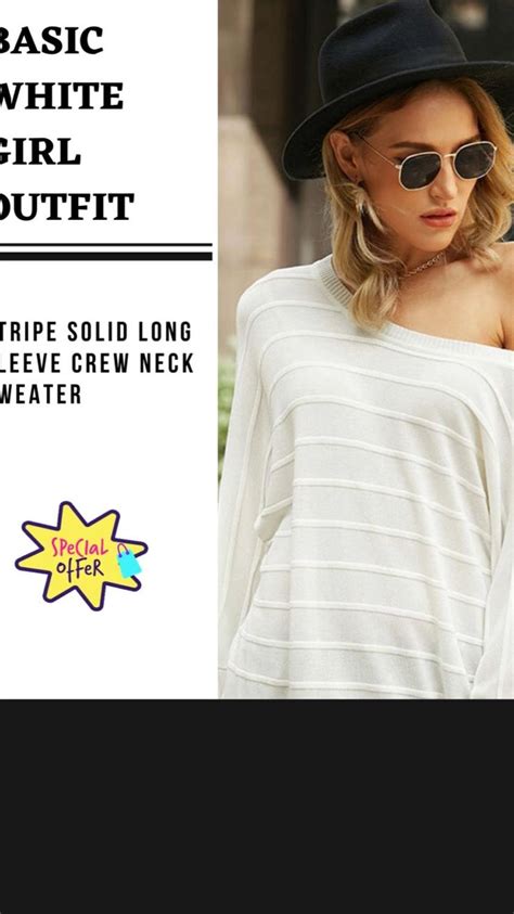 Basic White Girl Outfit Sweater