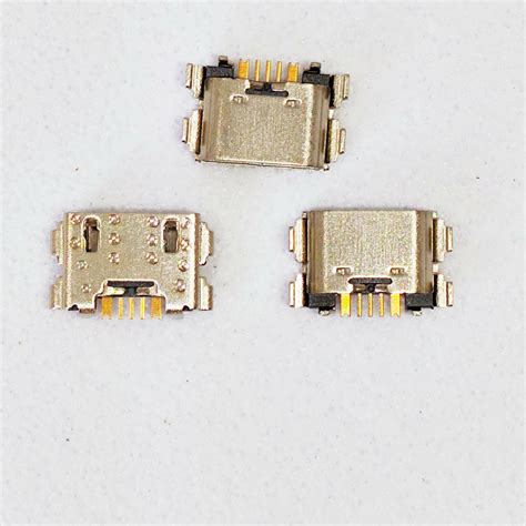 Usb 잭 충전 소켓 포트 플러그 도크 커넥터 수리 부품 샤오미 레드미 3s 5 5a 6 6a 6pro 7a 용 10 개 Mobile Phone 부