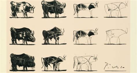 Picasso And His Bulls A Lesson In Simplicity
