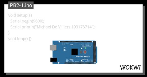PB Ino Wokwi ESP STM Arduino Simulator