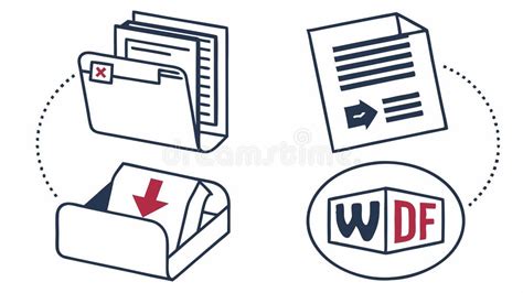 Document File Icons File Format And Type Symbols Vector Design