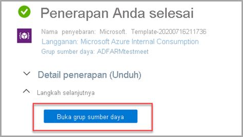 Membuat Azure Data Factory Menggunakan Templat Azure Resource Manager Templat Arm Azure Data