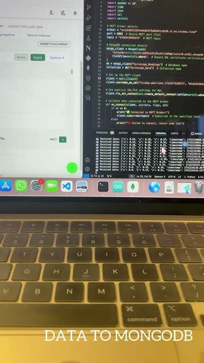 Data Stored To Mongodb Youtube