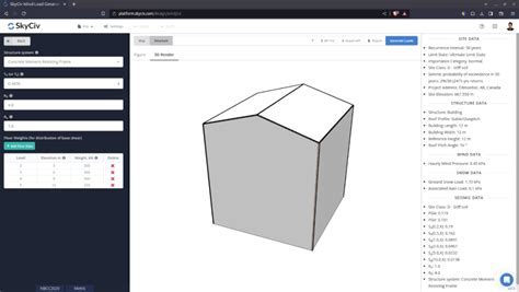 NBCC 2020 Seismic Load Calculations SkyCiv Engineering