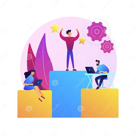 Business Management Vector Concept Metaphor Stock Vector Illustration