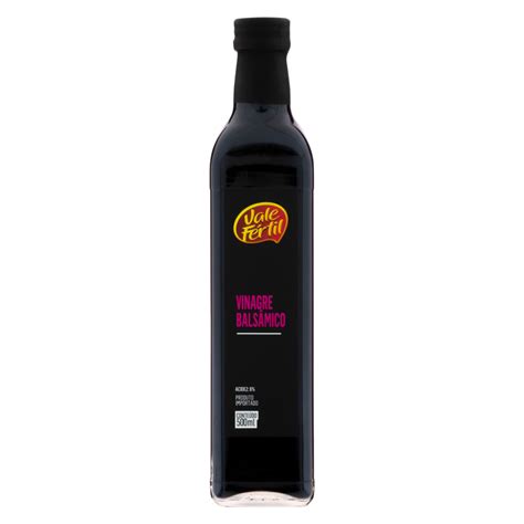 Vinagre BalsÂmico Vale FÉrtil Vidro 500ml Gtineanupc 7896272001349