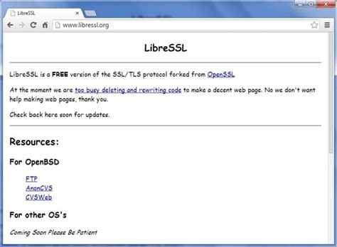 Libressl ¿resucitando A Openssl Neoteo