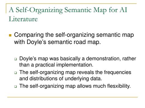 Ppt A Self Organizing Semantic Map For Information Retrieval