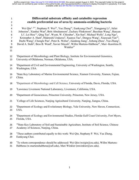 Pdf Differential Substrate Affinity And Catabolite Repression Enable