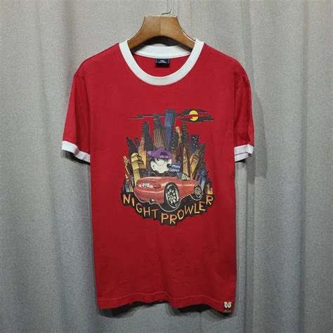 빈티지 레드 펠릭스 반팔티 90 M02403 세컨웨어헬로마켓