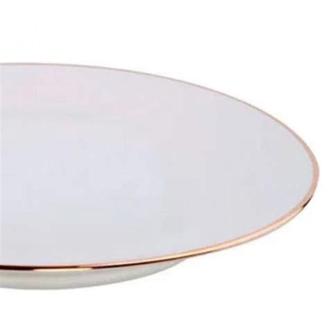 Prato Raso Sofia 28 Cm Em Porcelana Oxford Leroy Merlin