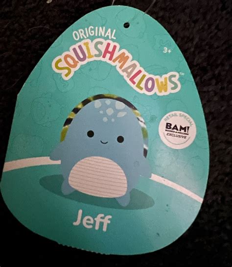 Jeff The Turtle Squishmallows Sealife Squadapp