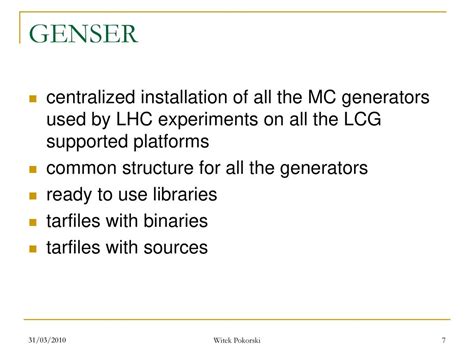 lcg generator services project ppt download