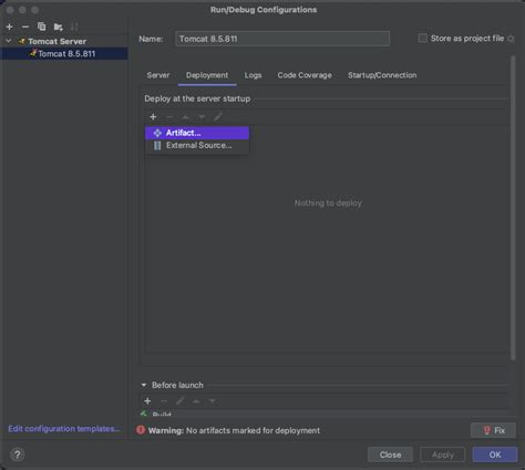 intellij ultimate java ee tomcat을 이용한 jsp 프로젝트 생성 및 배포판 구축