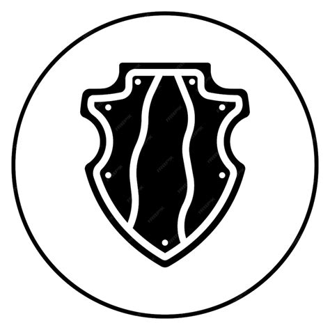 Premium Vector Shield Icon Vector Image Can Be Used For Mining And