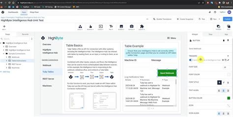 How To Data Sent From Tulip Using A Webhook User Guide Highbyte Account Portal