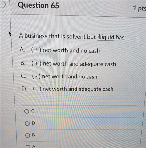 Solved Question 57 1 Pts Suppose You Determined That Two