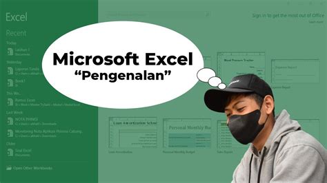Pertemuan 1 Pengenalan Microsoft Excel Youtube