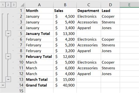 Cómo Usar La Función Subtotal En Microsoft Excel