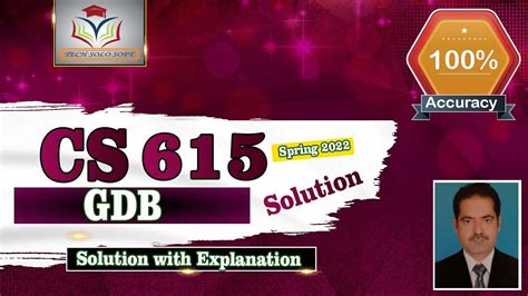 CS GDB Solution Spring CS GDB Perfect Solution By Sohail YouTube