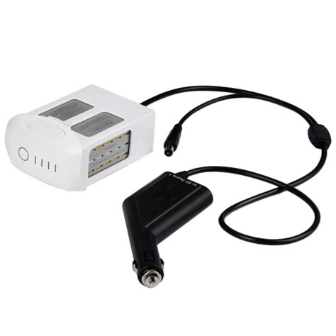 배터리 조종기 Dji Phantom 4 용 야외 충전 차량용 충전기