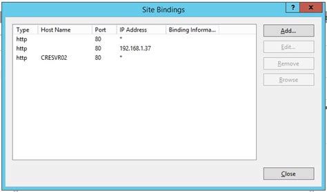 networking accessing iis site externally super user
