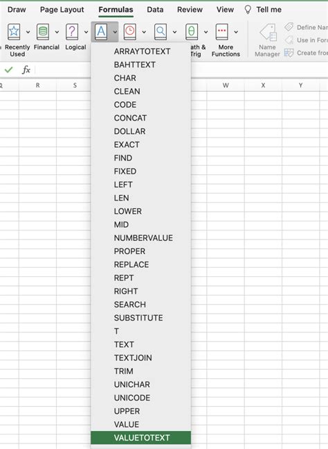 How To Use The Valuetotext Function In Excel For Mac Hubpages