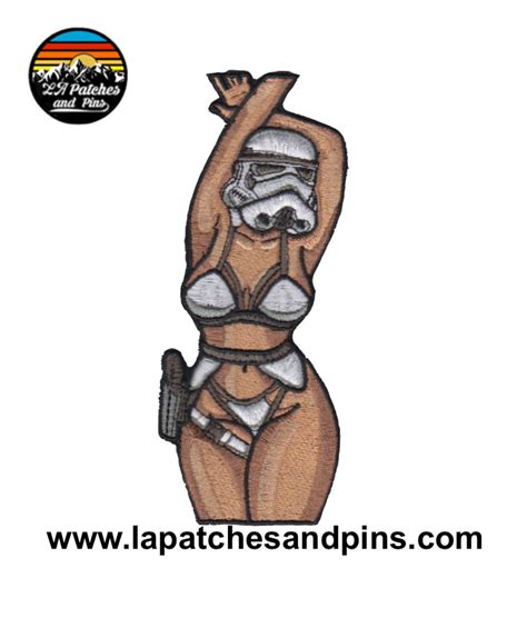 Star Wars Girl Sexy Morale Patch Stormtrooper Comics Military Etsy