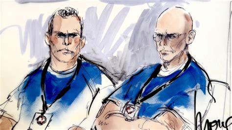 Menendez Brothers Pictured In First Court Sketch Together In Decades As