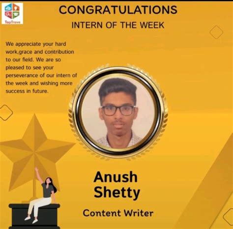Prakul H N On Linkedin Contentwriting Internoftheweek