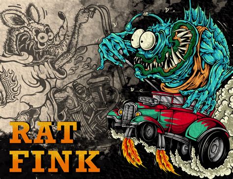 Fondo De Pantalla De Rat Fink Rata Varilla Personalizado Carros