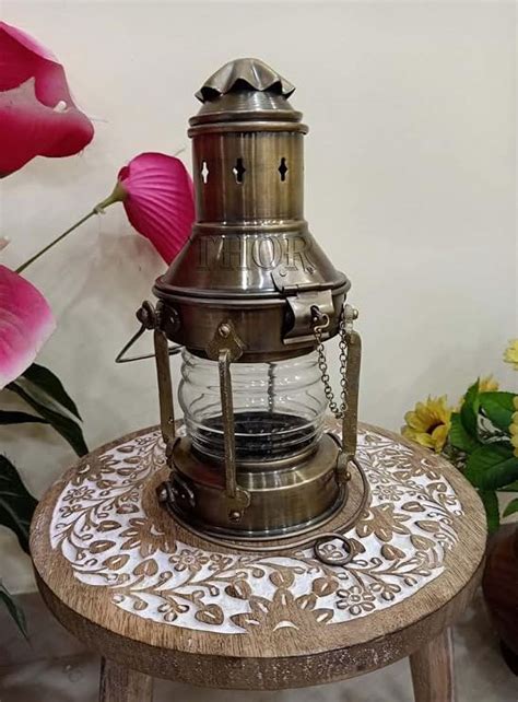 Nautical Oil Lamp Lantern Decorative Hanging Lantern Marine Ship Lamp