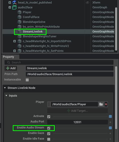 How To Record Audio From Livelink On Unreal Engine Audio2face