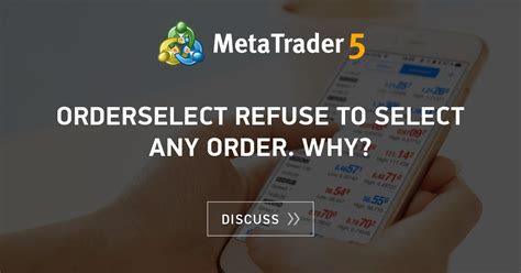 Orderselect Refuse To Select Any Order Why Limit Orders Mql4 And Metatrader 4 Mql4