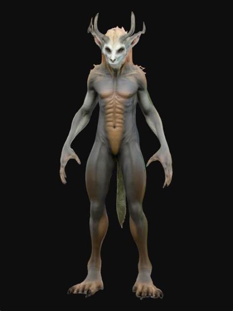 Ultra Realistic Humanoid Fantasy Forest Creature Should Combine
