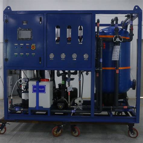 The Process Of Seawater Desalination By Reverse Osmosis