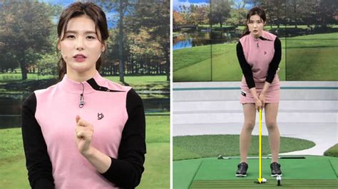Sbs골프 아카데미 박진이 레슨 손 위치 헤드보다 살짝 뒤쪽에 두기 Sbs Golf