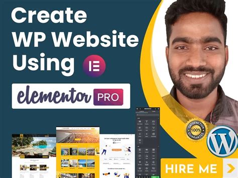 a responsive wordpress website using elementor pro upwork