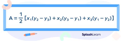 Area Of Triangle In Determinant Form Examples Faqs