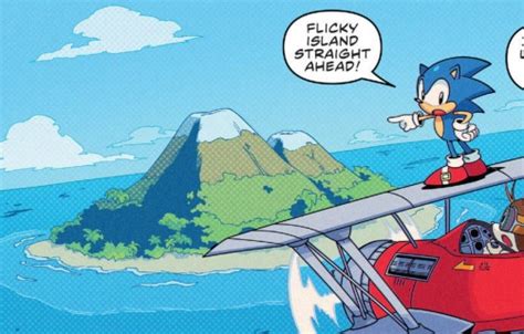 Flicky Island Wiki Sonic Idw News Fandom