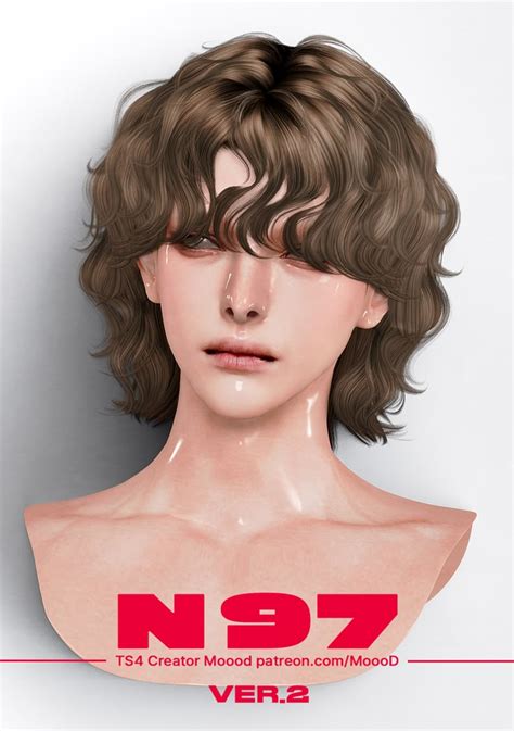 Get More From Moood On Patreon 심즈 헤어 남자아이 헤어스타일 심즈 4 모드