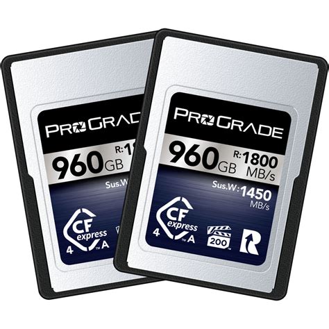 ProGrade Digital GB CFexpress Type A PGCFXA GIP BH B H