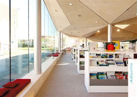 Metallic Polygonal Roof Tops La Madeleine Library By Tank
