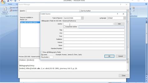 How To Insert A Citation Microsoft Word Garpeer