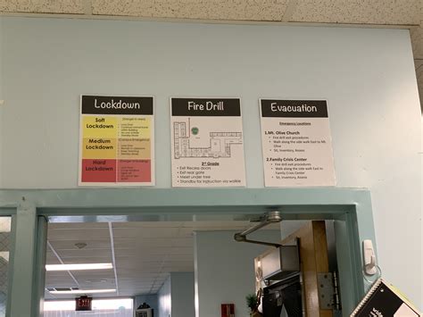 Evacuation Emergency Classroom Poster And Folder Set [editable] Classroom Posters Classroom