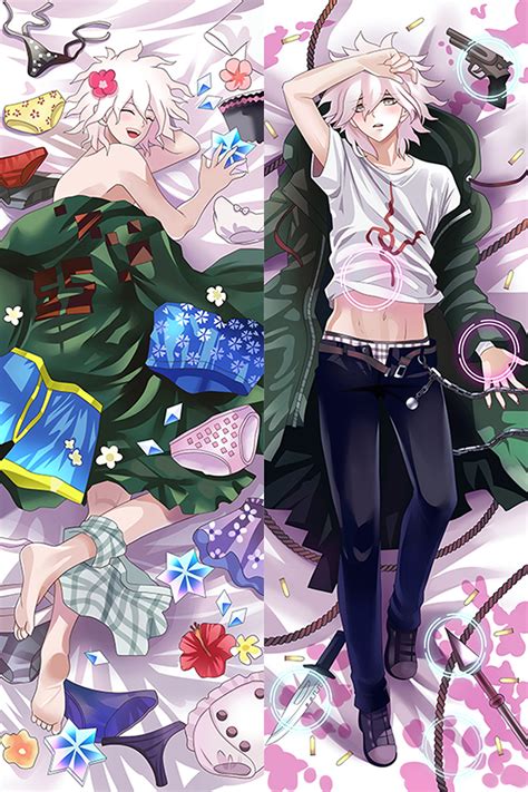 Nagito Komaeda Danganronpa Dakimakura Body Pillow Cover
