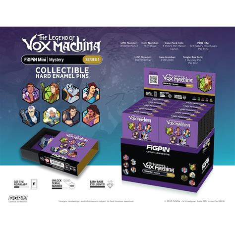 The Legend Of Vox Machina Series 1 Figpin Mystery Mini Enamel Pin