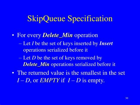 Ppt Skiplist Based Concurrent Priority Queues Powerpoint Presentation