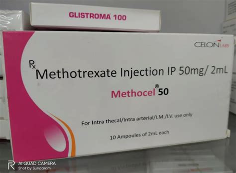Methotrexate Injection 50mg 2 Ml At ₹ 150 Piece In Surat Id 2849212038048