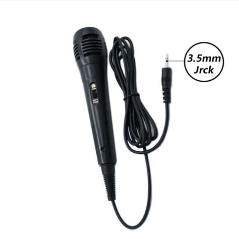 Jual Cod Microphone Kabel Karaoke Colokan Kecil 3 5mm Dan 6 5mm Mic